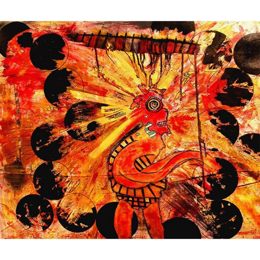 The Explosion | 34 x 30 – Phoebe + Penelope